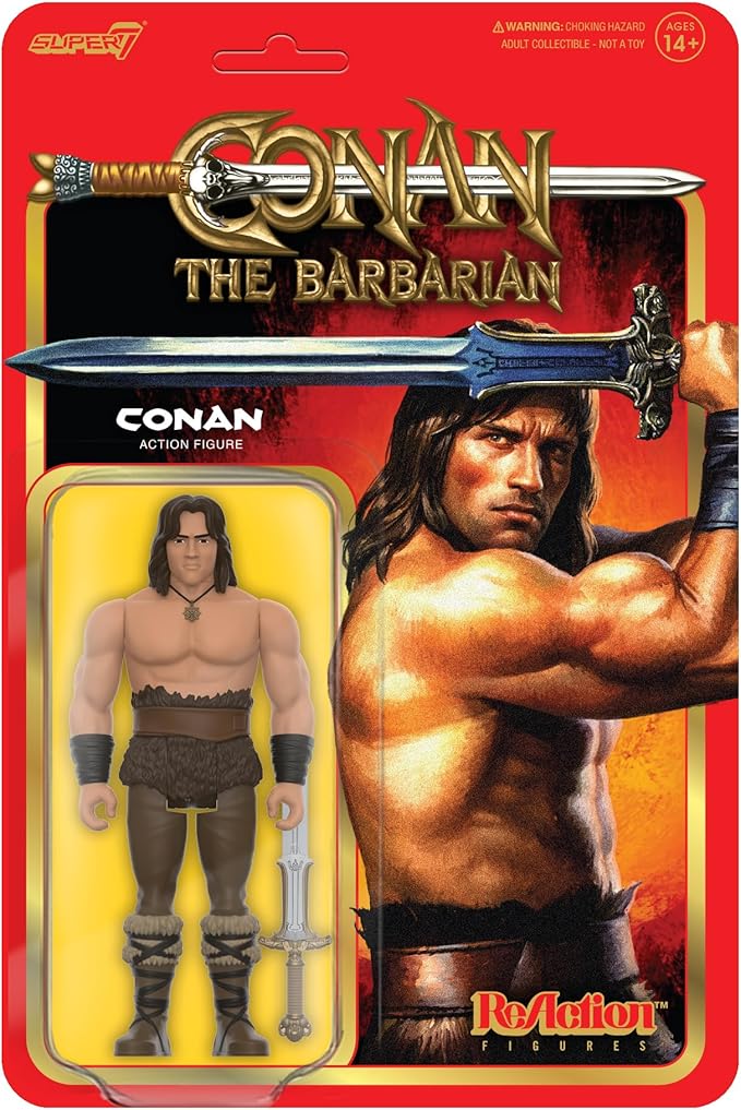 Super7 Conan The Barbarian Reaction Figures - Conan (Resurrected) Acti ...