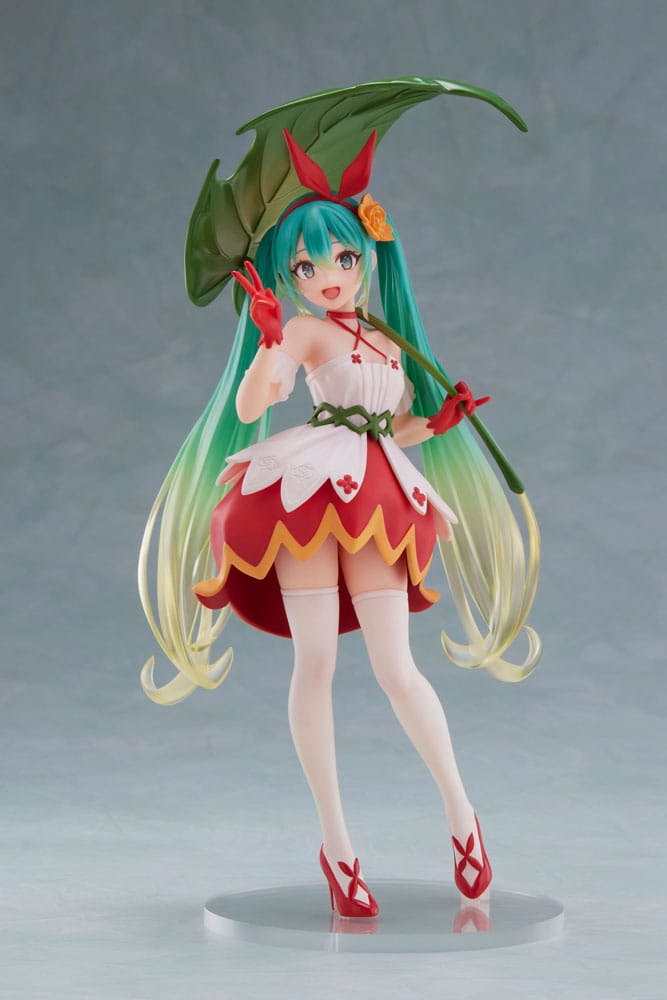 Hatsune Miku PVC Statue Hatsune Miku Wonderland Figure Thumbelina 18 c ...